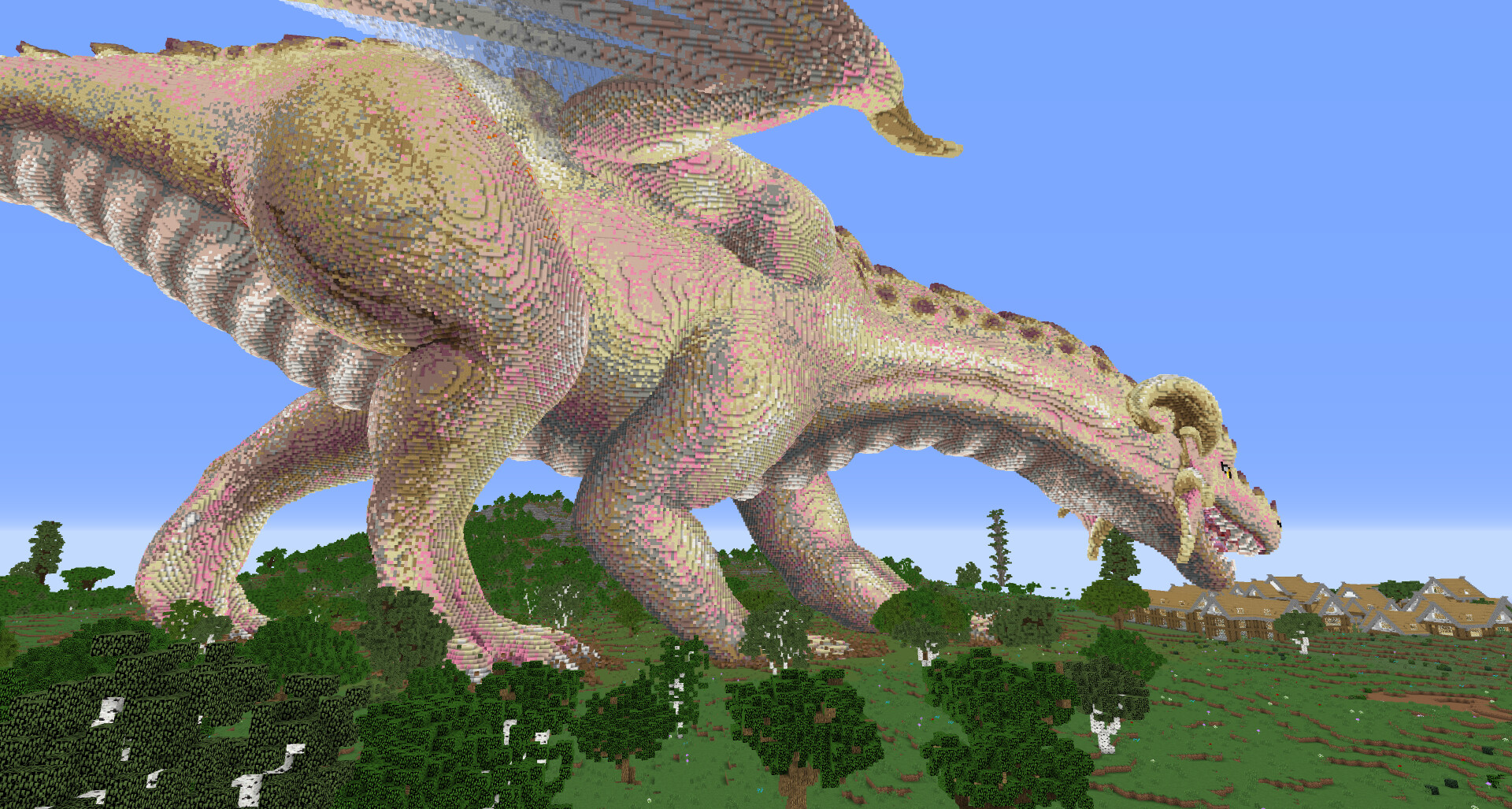 Albino Dragoness Minecraft Map