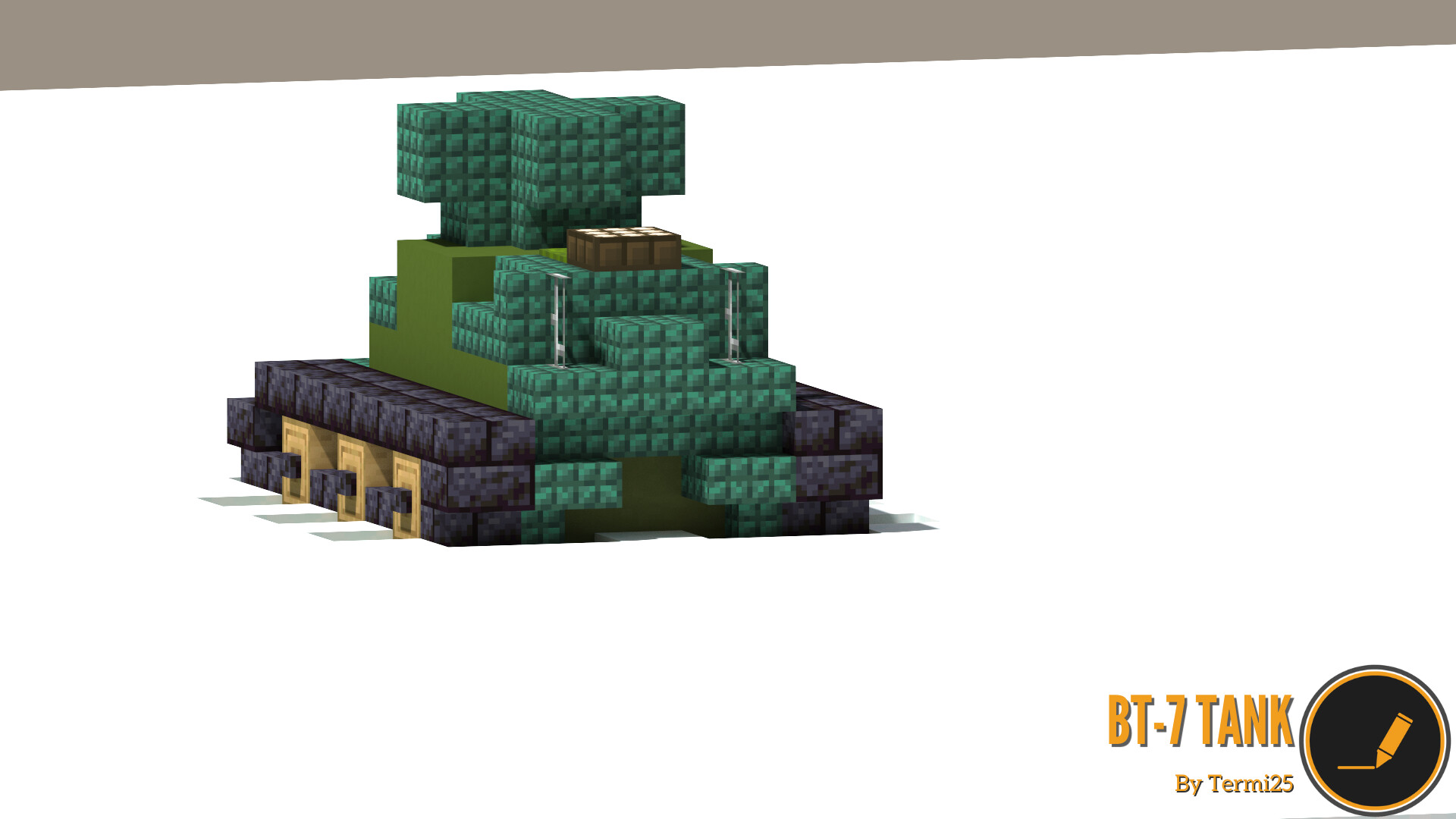 BT-7 TANK Minecraft Map