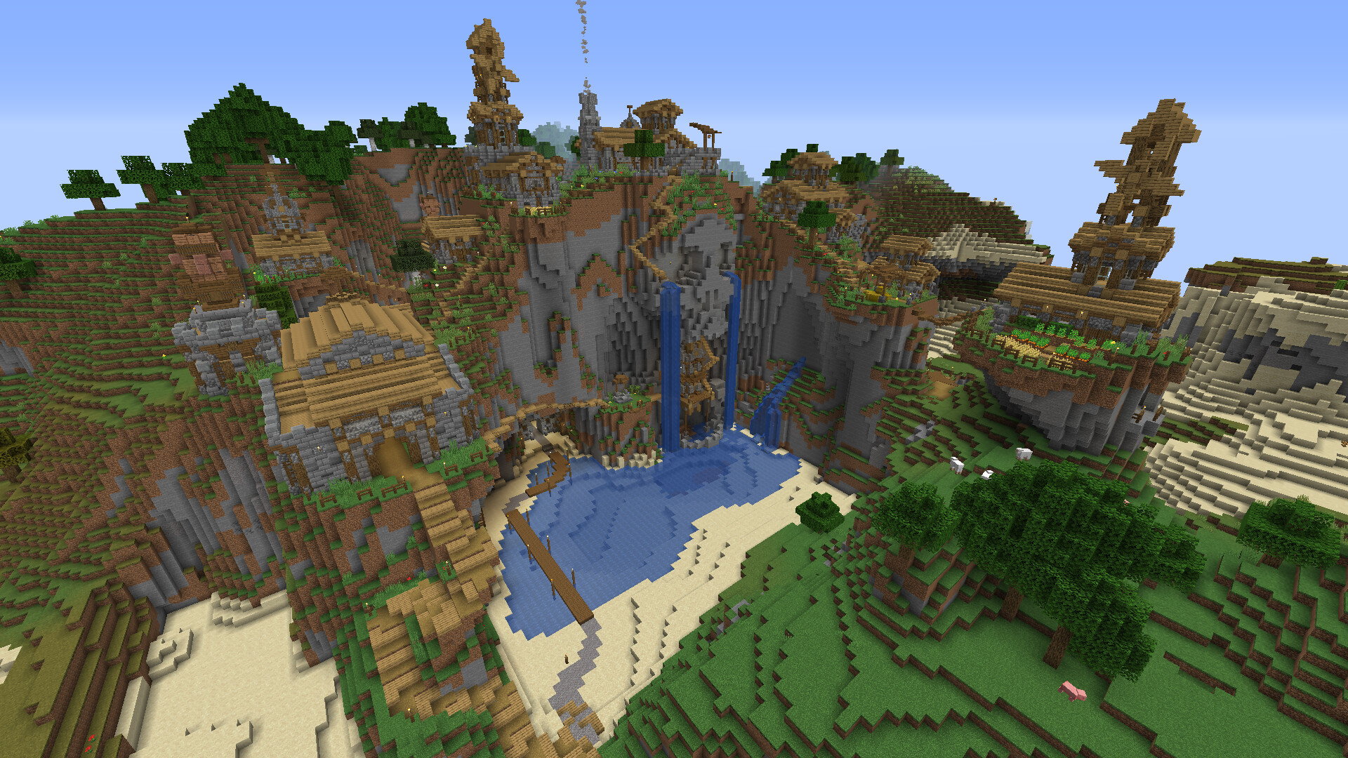 Gargamel seed: City build Minecraft Map