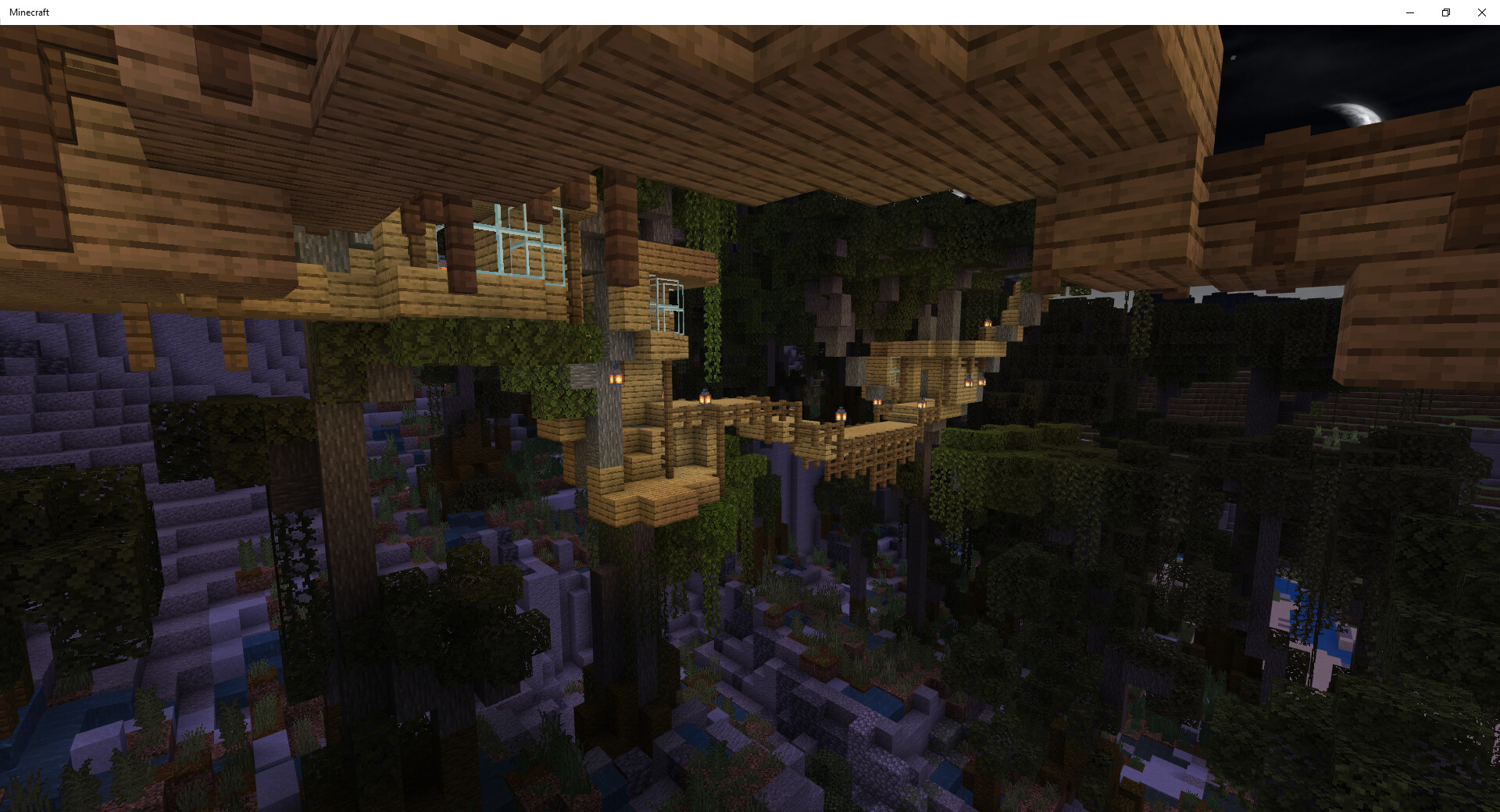 Jungle Tree Village Minecraft Map