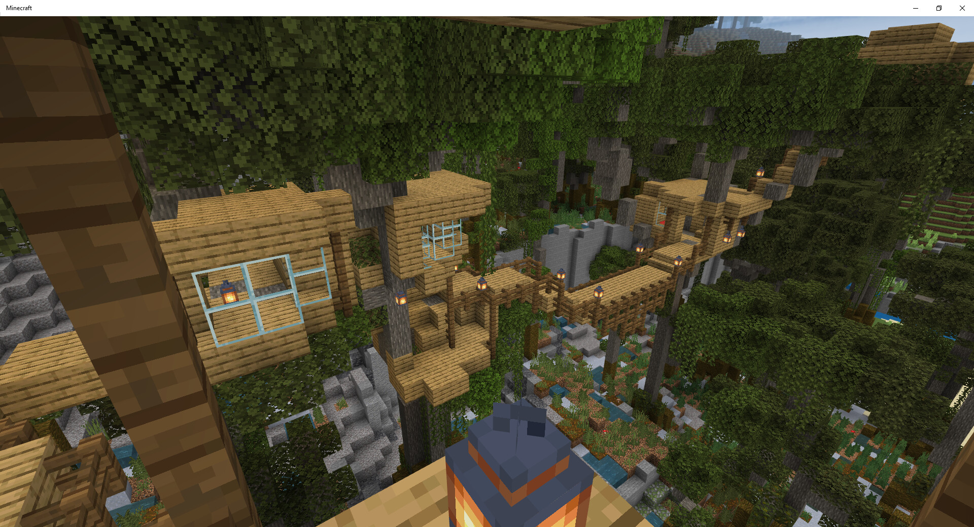 Jungle Tree Village Minecraft Map