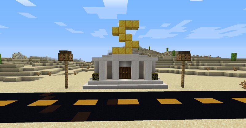 Desert Bank Minecraft Map