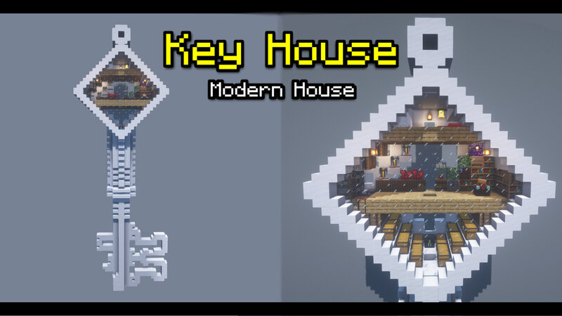 Minecraft Modern House (Key House) Minecraft Map