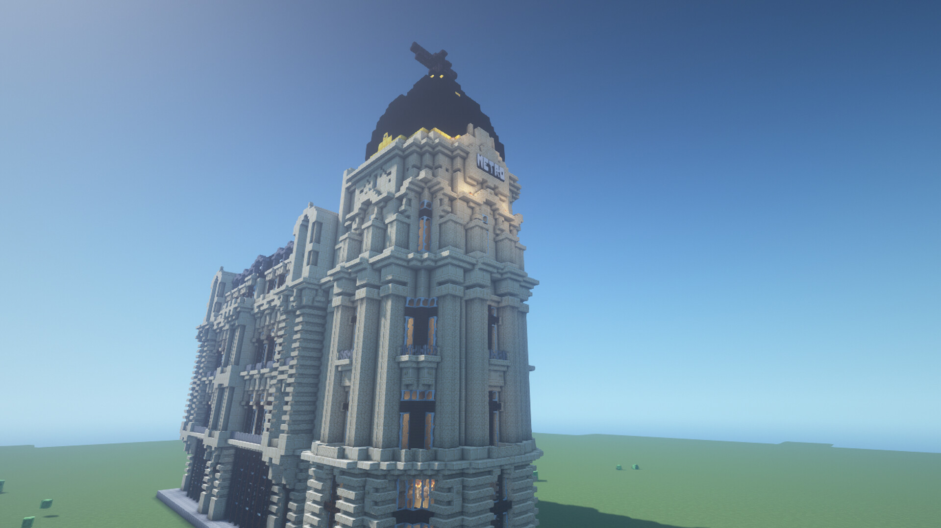 Metropolis Building Madrid Minecraft Map