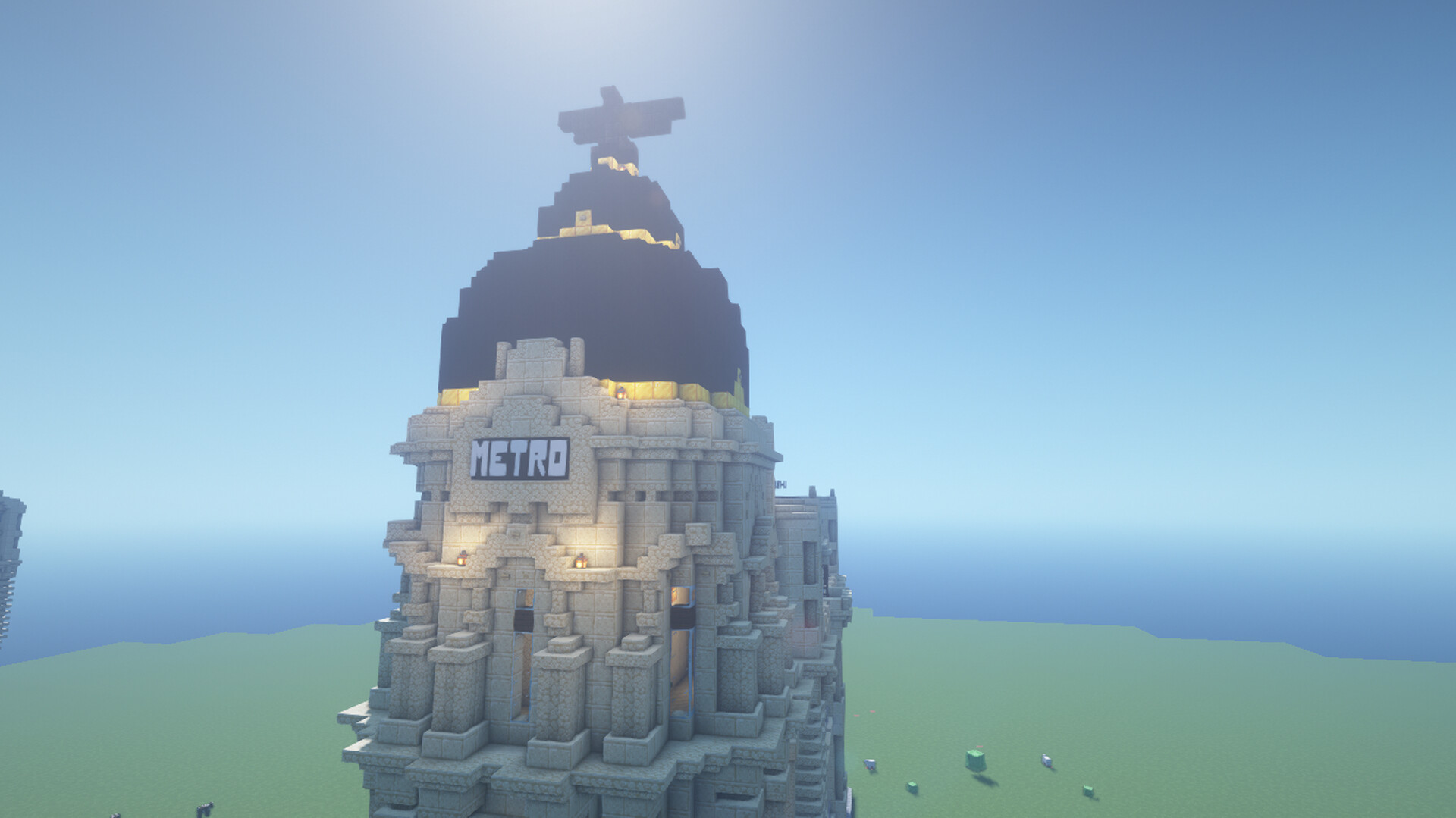 Metropolis Building Madrid Minecraft Map