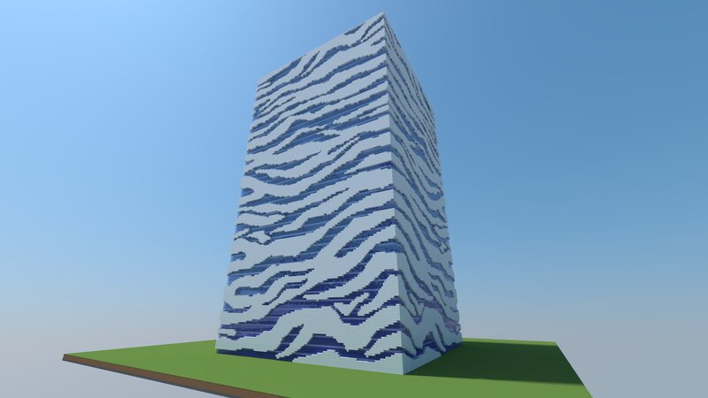 Zebra Tower Minecraft Map