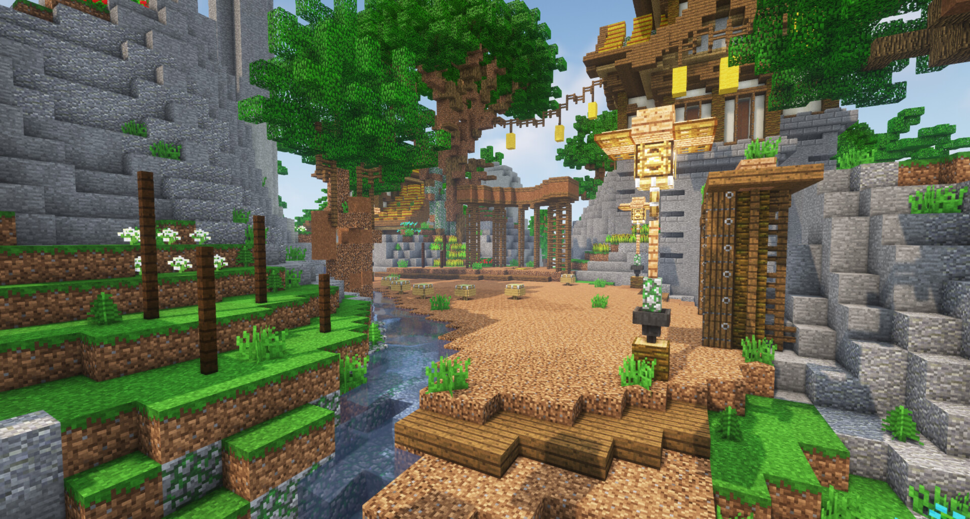 Pirate village lobby Minecraft Map