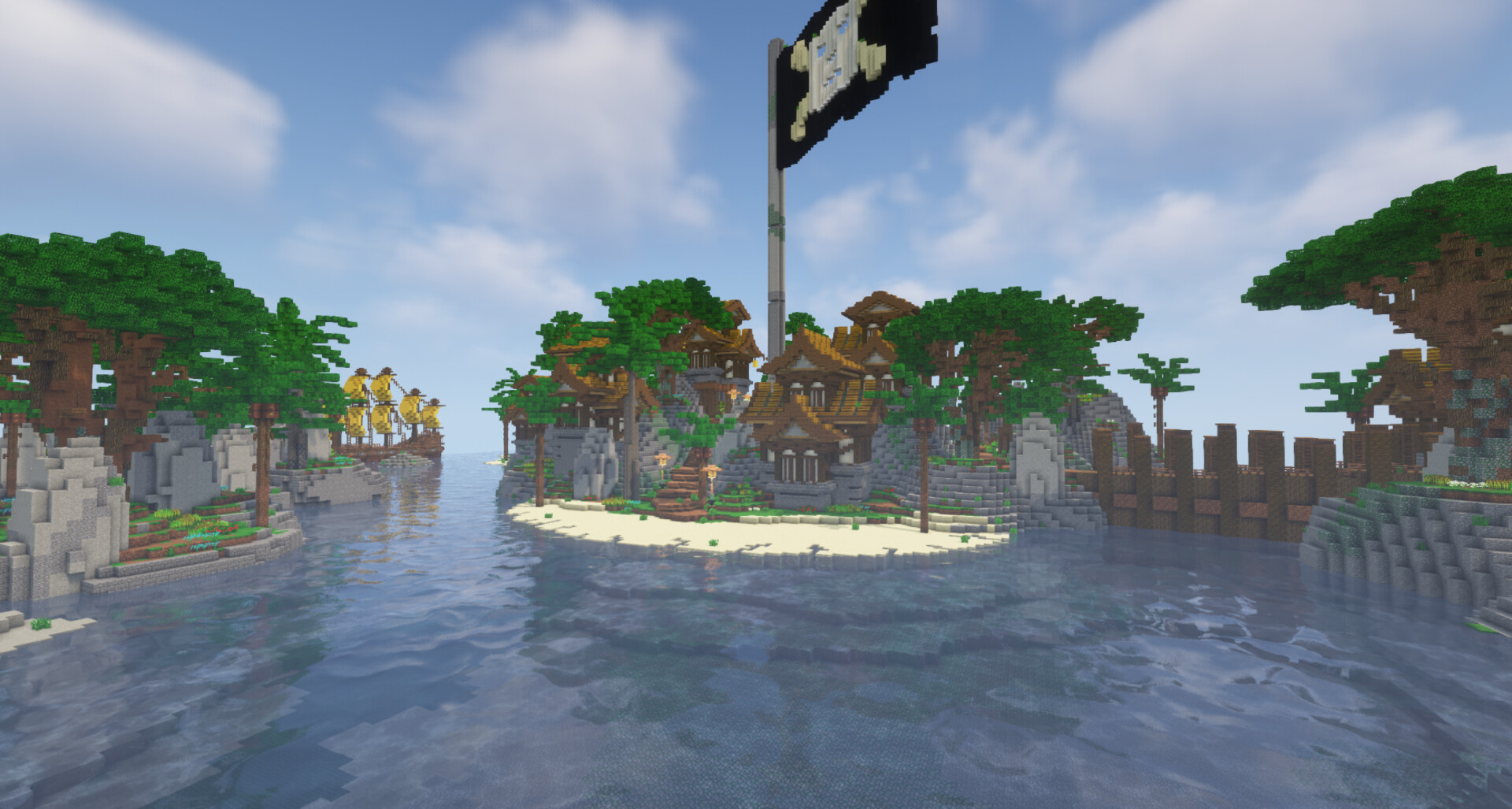 Pirate village lobby Minecraft Map