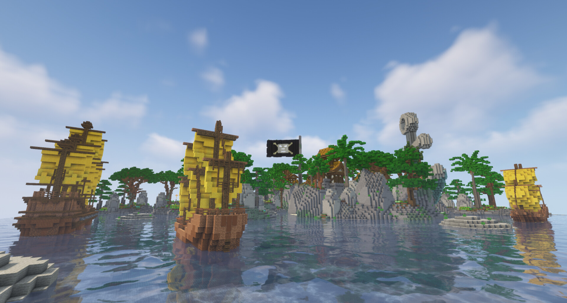 Pirate village lobby Minecraft Map