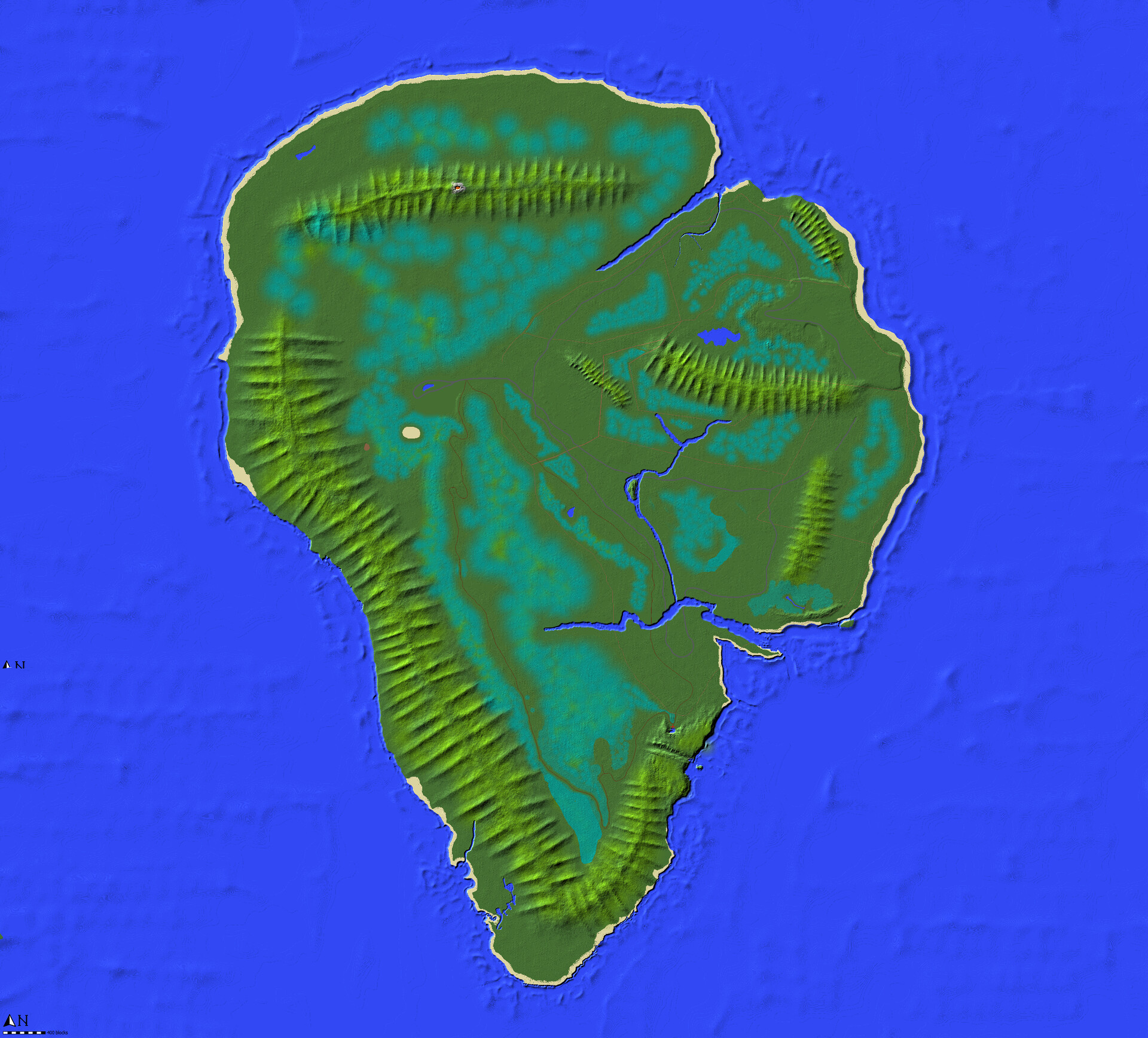 Isla Nublar 1993 Minecraft Map
