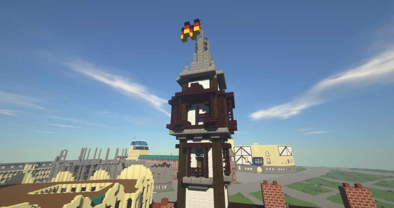 german Town Hall (DOWNLOAD) Minecraft Map