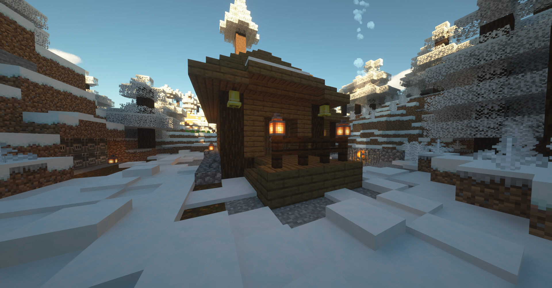 Snowy house? Minecraft Map