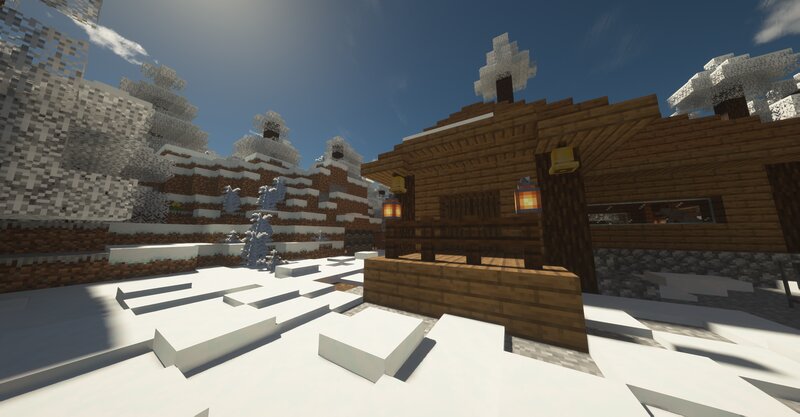Snowy house? Minecraft Map