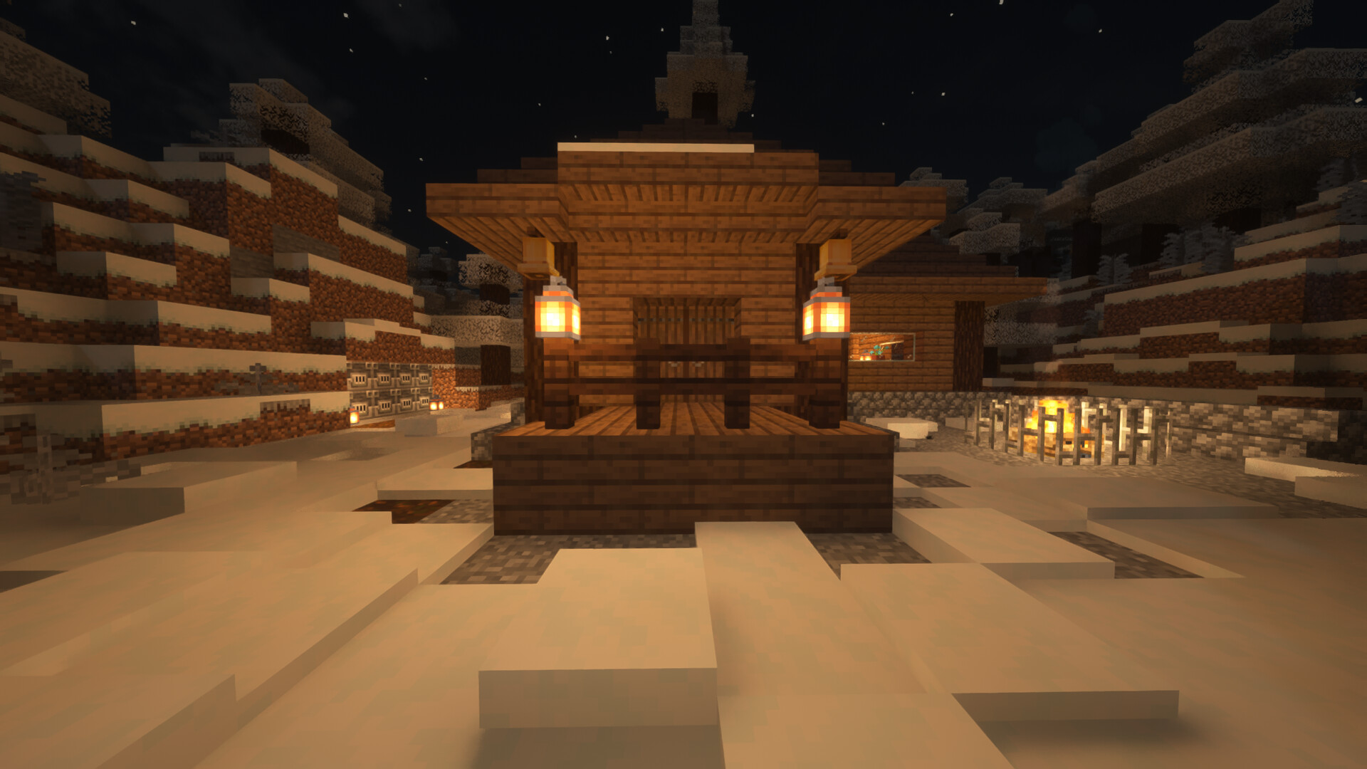 Snowy house? Minecraft Map