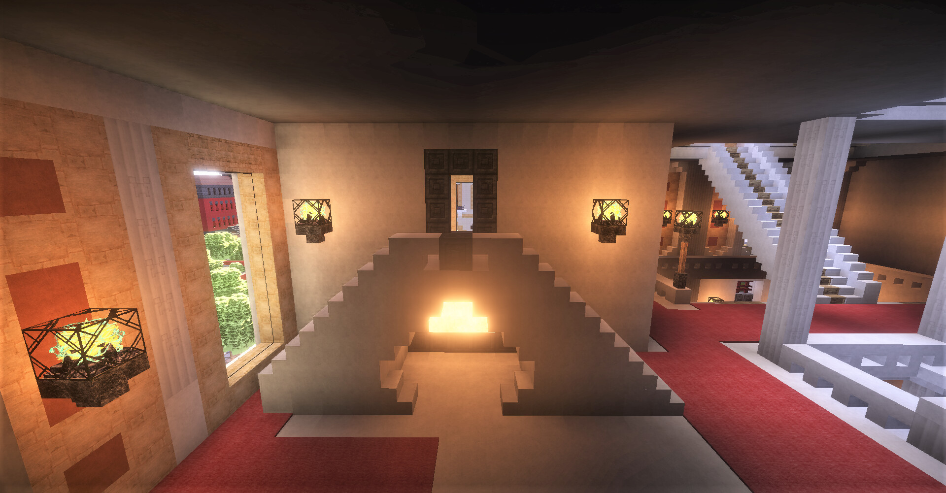 Public university of Heliopolis Minecraft Map