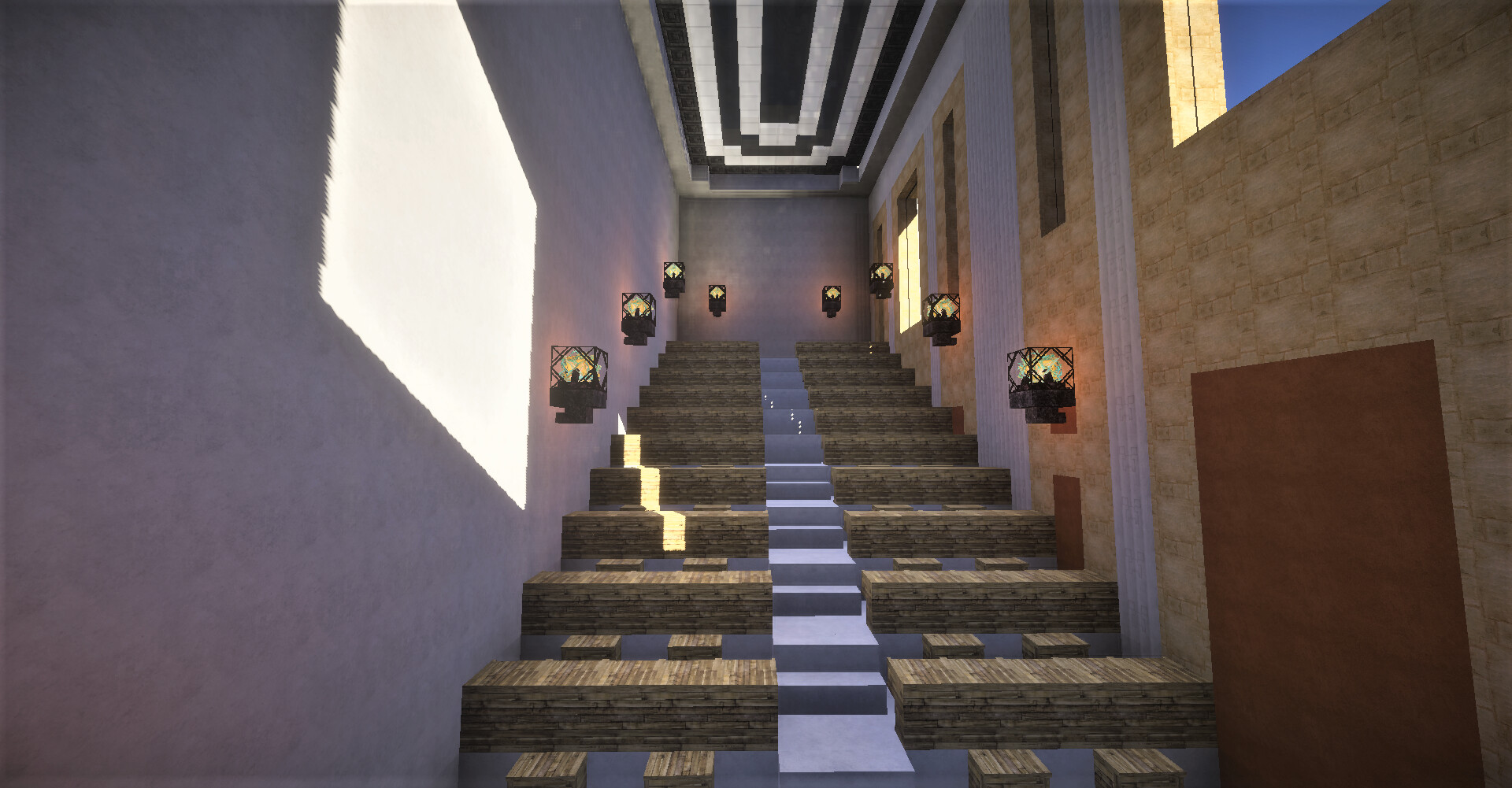 Public university of Heliopolis Minecraft Map