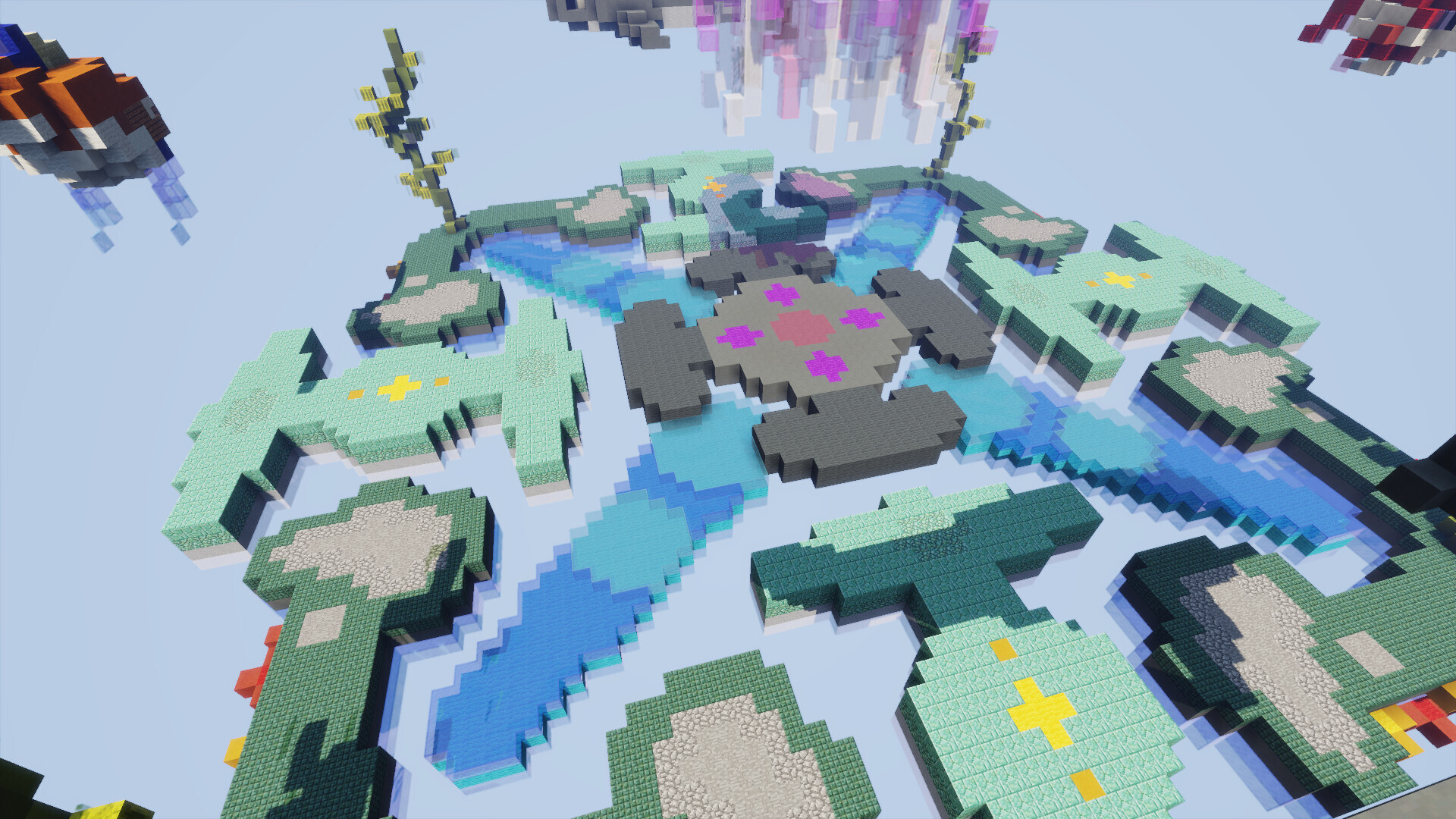 4 KnockbackFFA Maps Minecraft Map