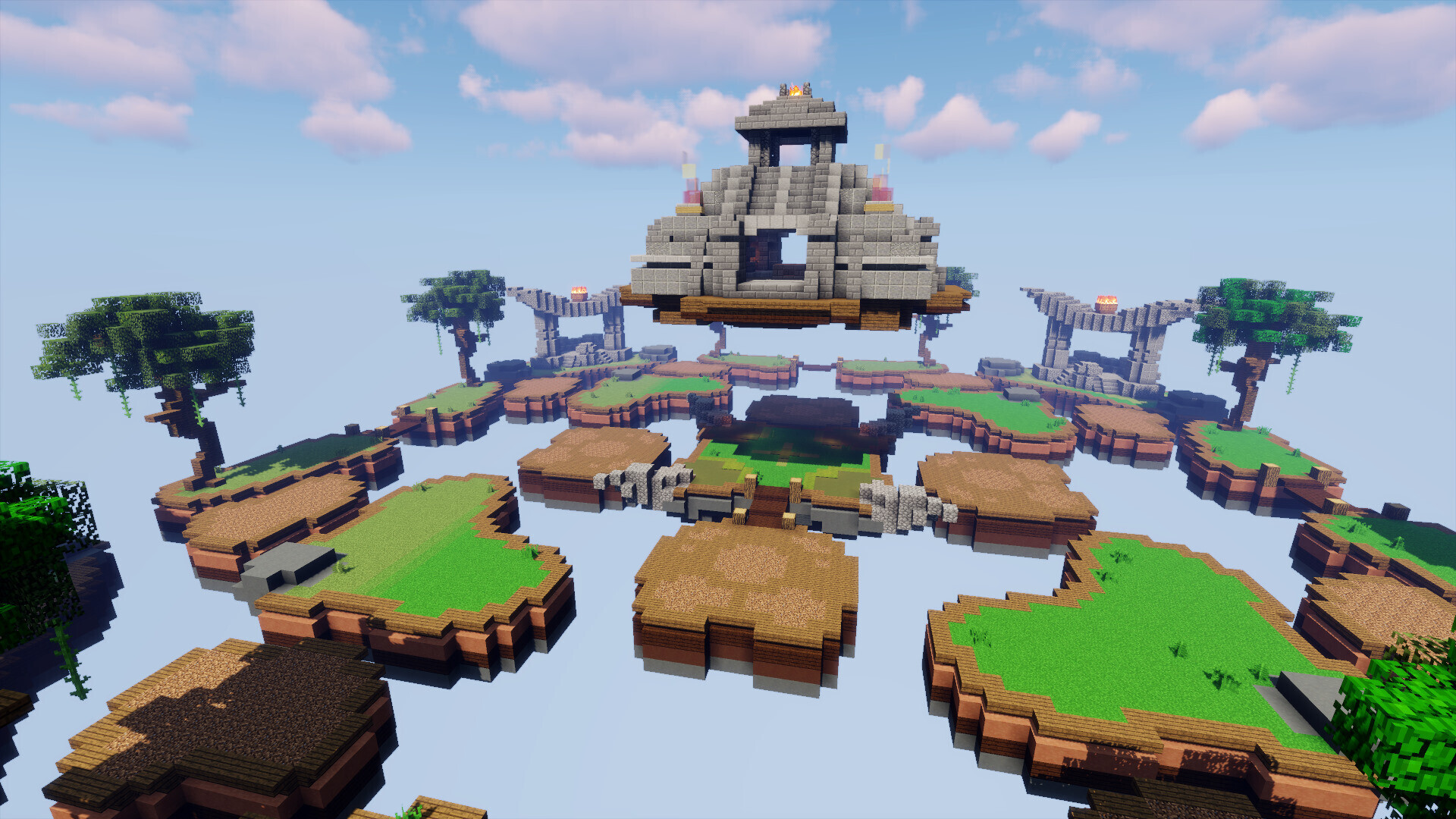 4 KnockbackFFA Maps Minecraft Map