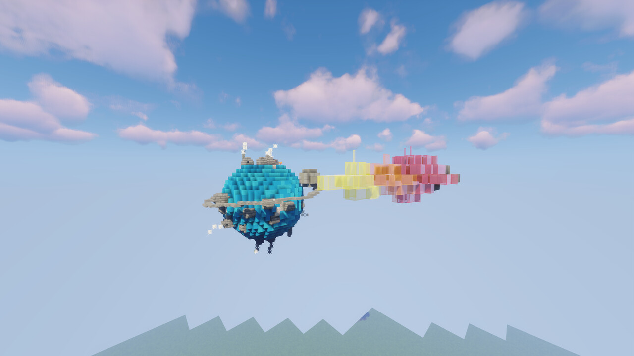 BedWars Space Minecraft Map