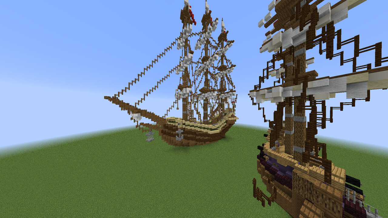 small medieval ships pack Minecraft Map