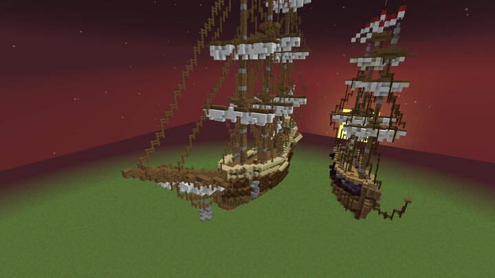small medieval ships pack Minecraft Map