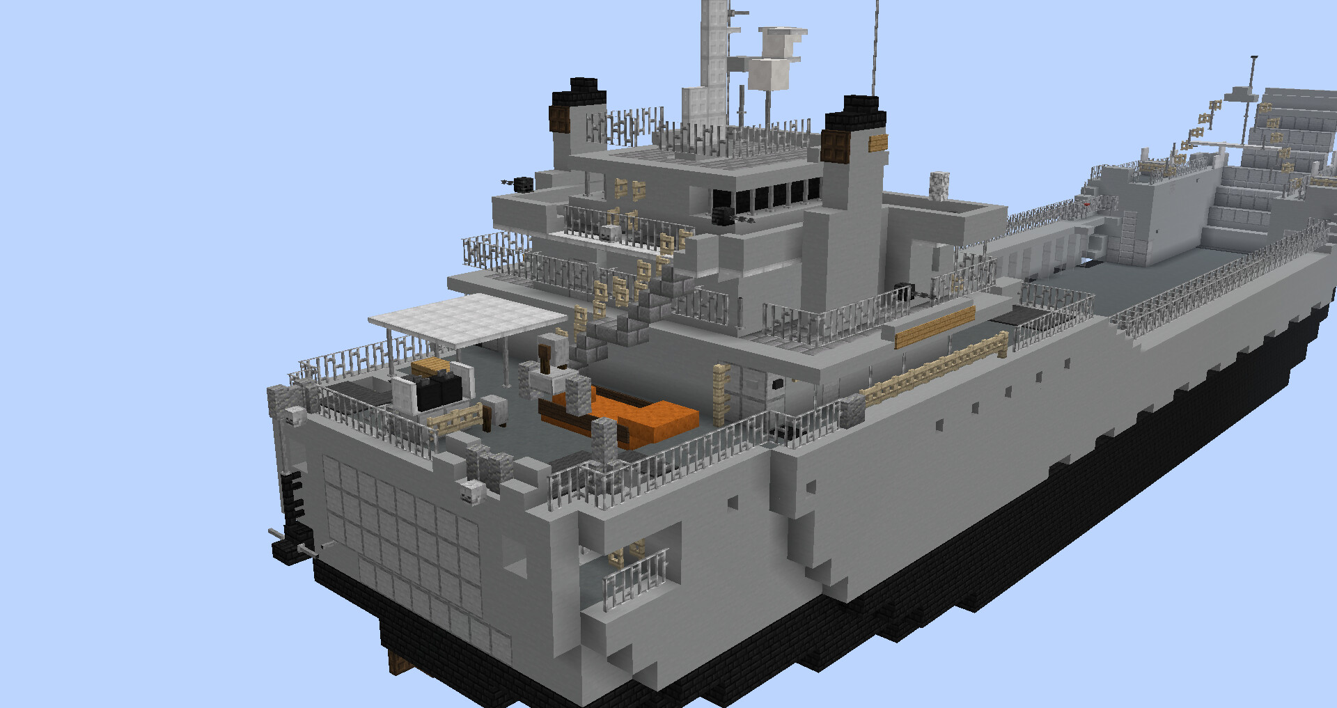 USAV General Frank S. Besson class LSV-1 [1:1] Minecraft Map