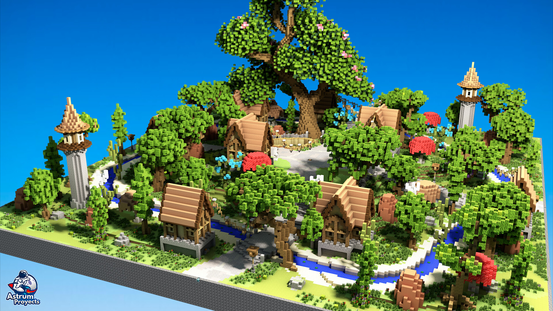 Medieval Fantasy - HCF Spawn Minecraft Map