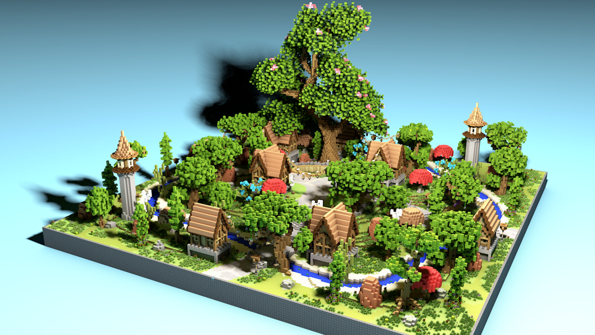 Medieval Fantasy - HCF Spawn Minecraft Map