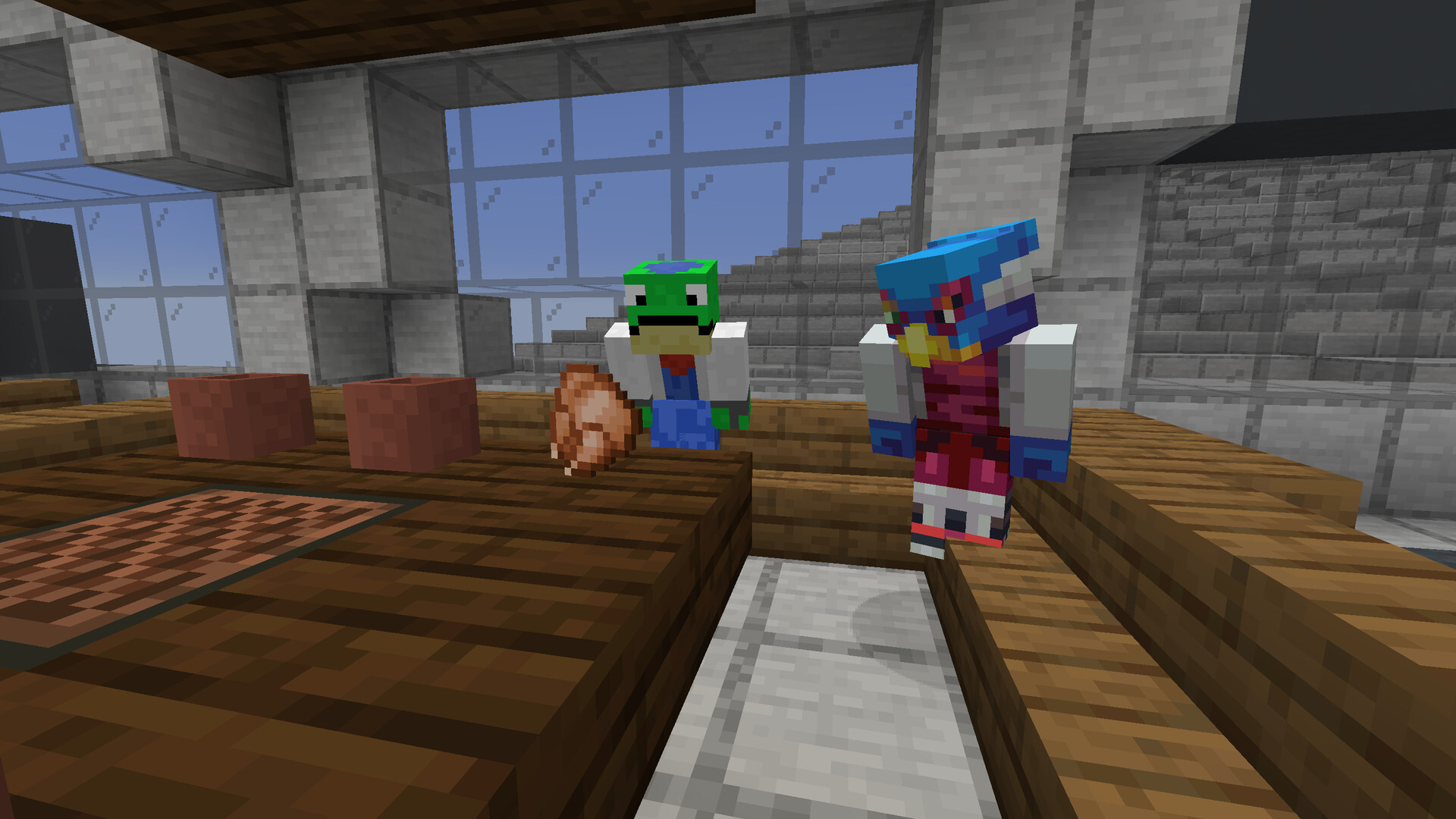 Star Fox - Great Fox (1:3 Scale, full interior/exterior) Minecraft Map