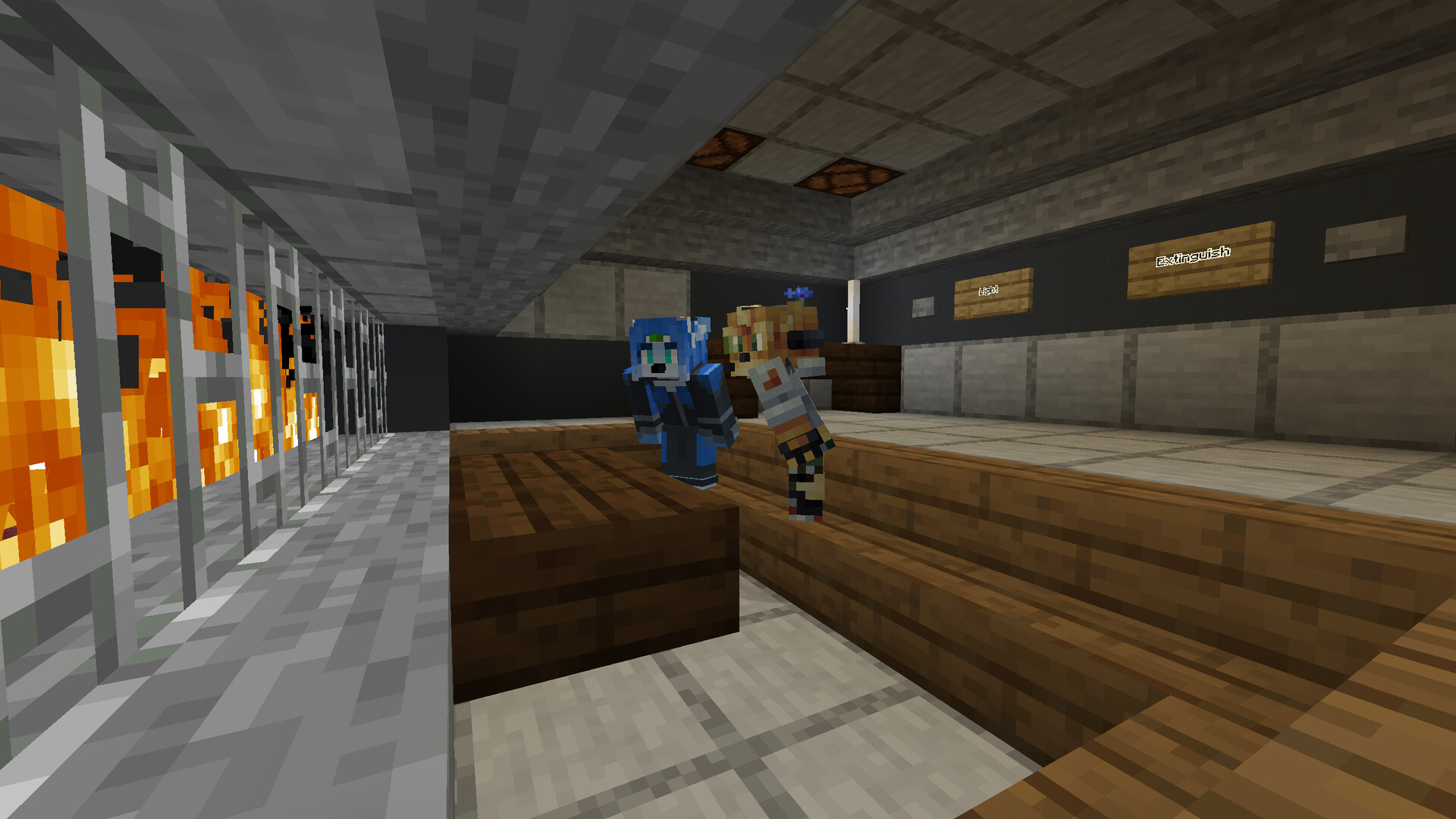 Star Fox - Great Fox (1:3 Scale, full interior/exterior) Minecraft Map