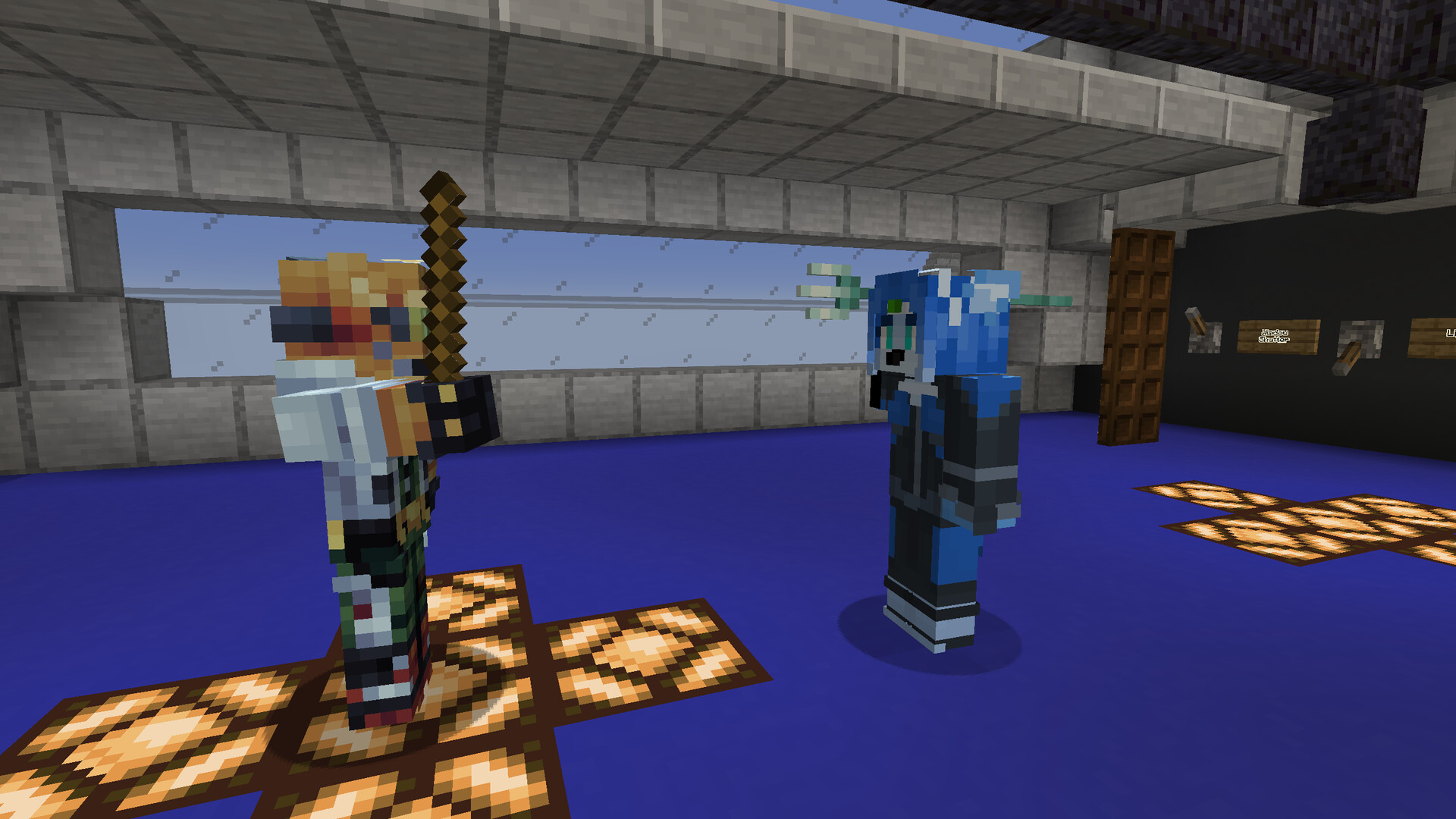 Star Fox - Great Fox (1:3 Scale, full interior/exterior) Minecraft Map