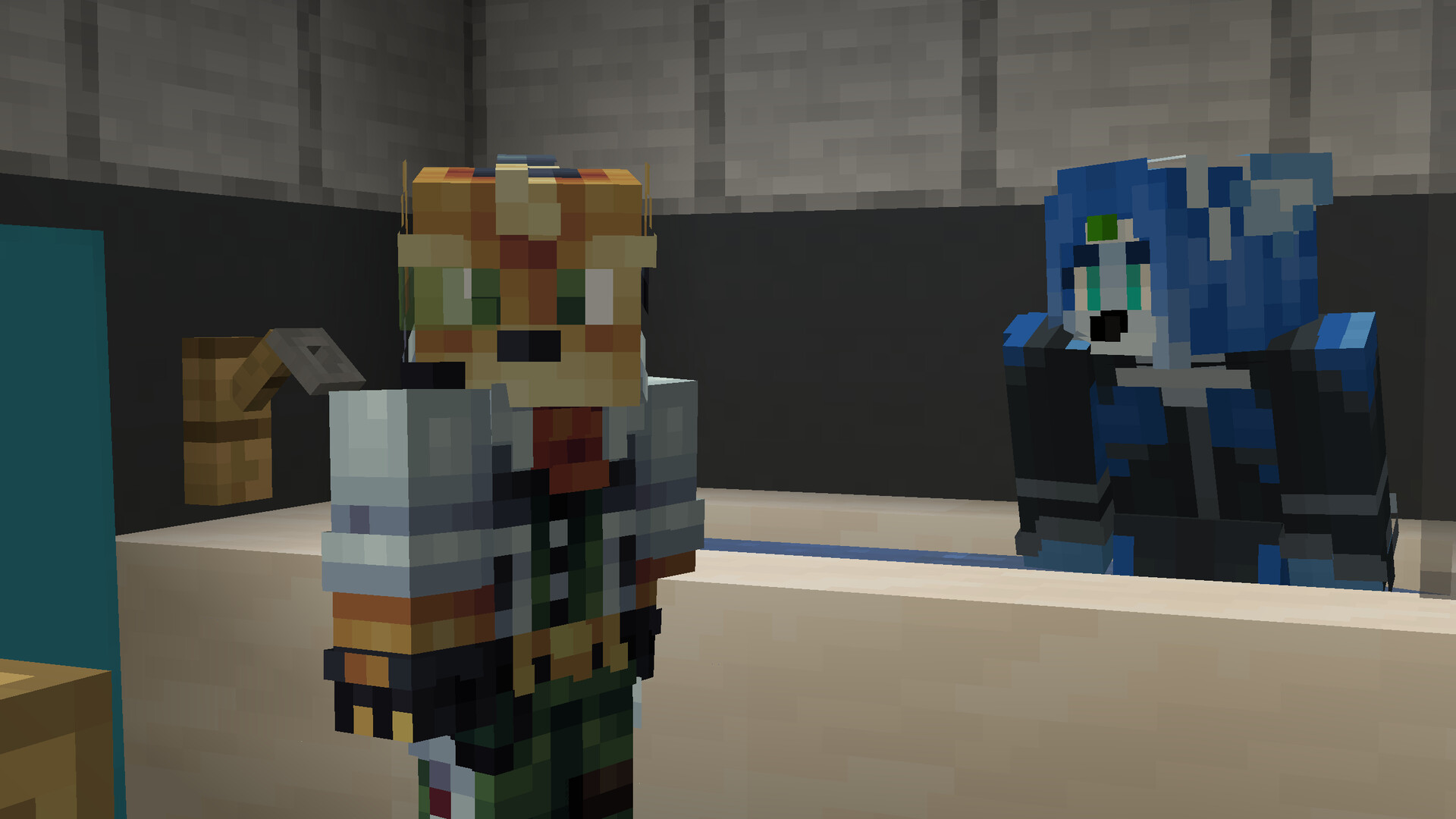 Star Fox - Great Fox (1:3 Scale, full interior/exterior) Minecraft Map