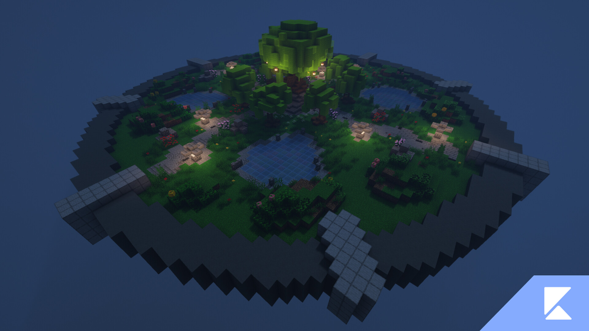 Springtime Spawn [Free Download] [80x80] Minecraft Map