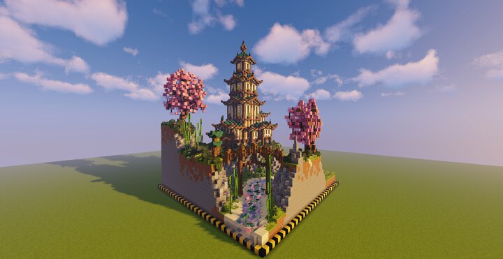Chinese house Minecraft Map