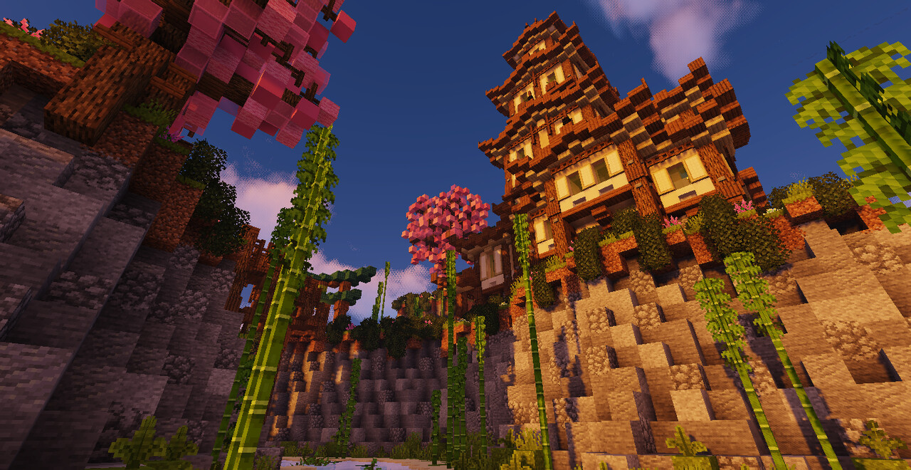 Chinese house Minecraft Map