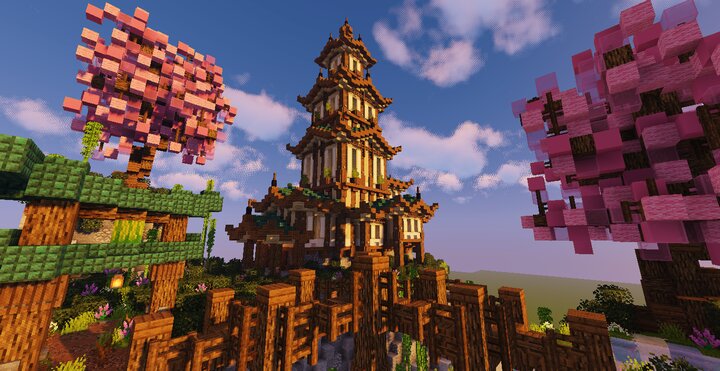 Chinese house Minecraft Map