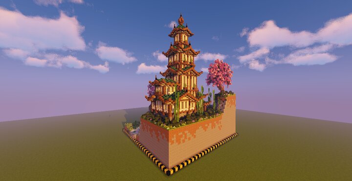 Chinese house Minecraft Map