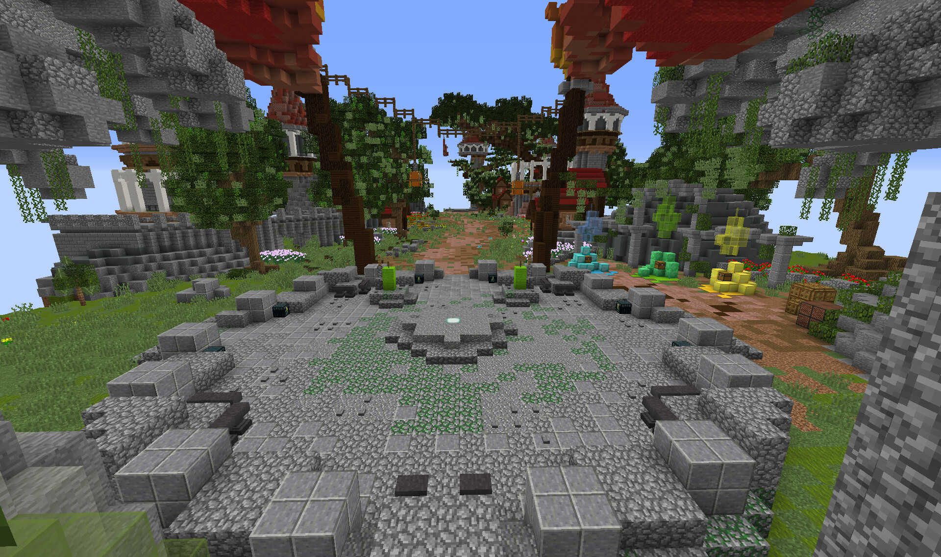 The Old Golem - Minecraft PVP/Faction Spawn - Minecraft Map