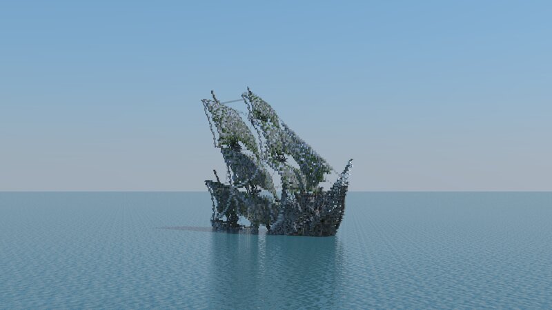 The Flying Dutchman (Pirates Of The Caribbean) Minecraft Map