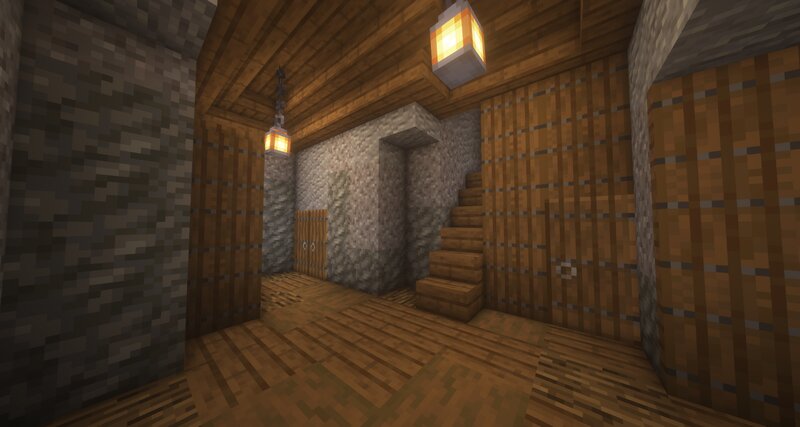 Stone house 3 (litematica) Minecraft Map
