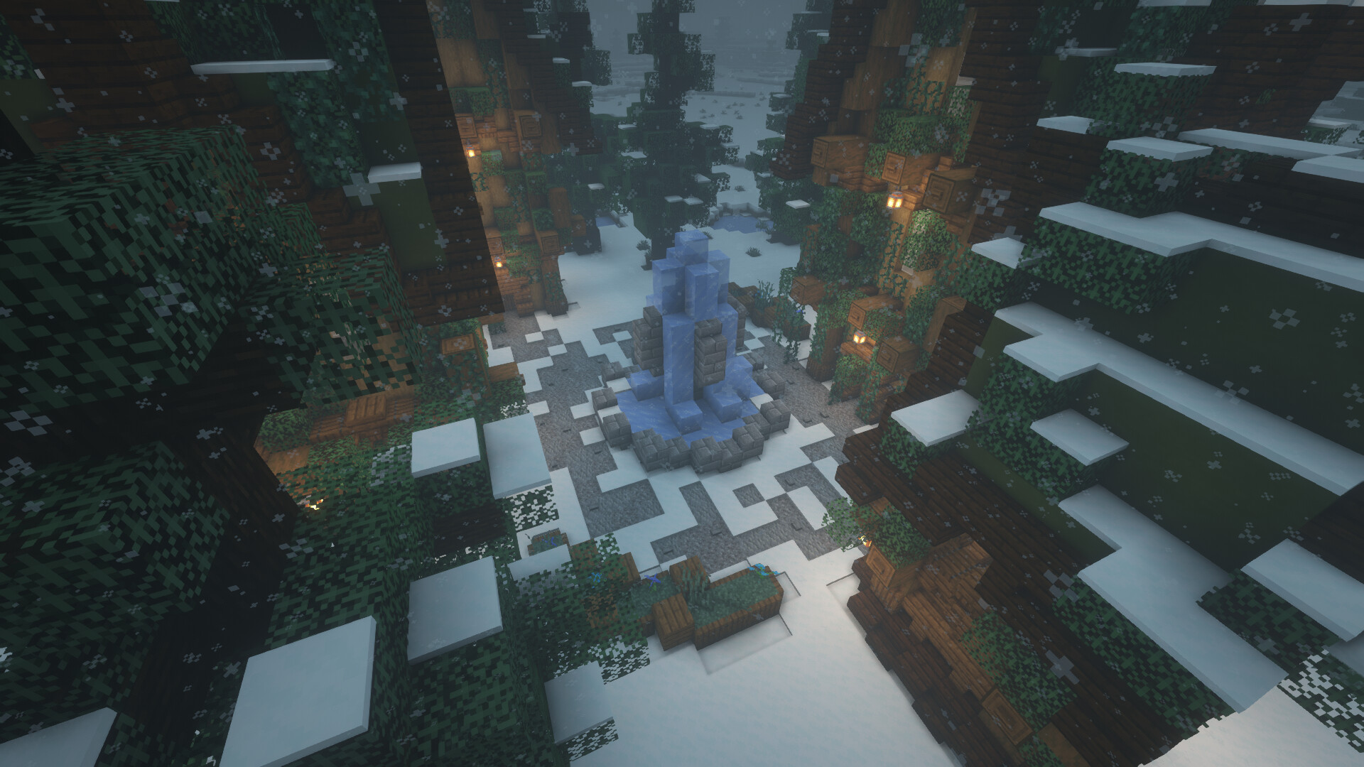 Wintersville - Winter Build Minecraft Map