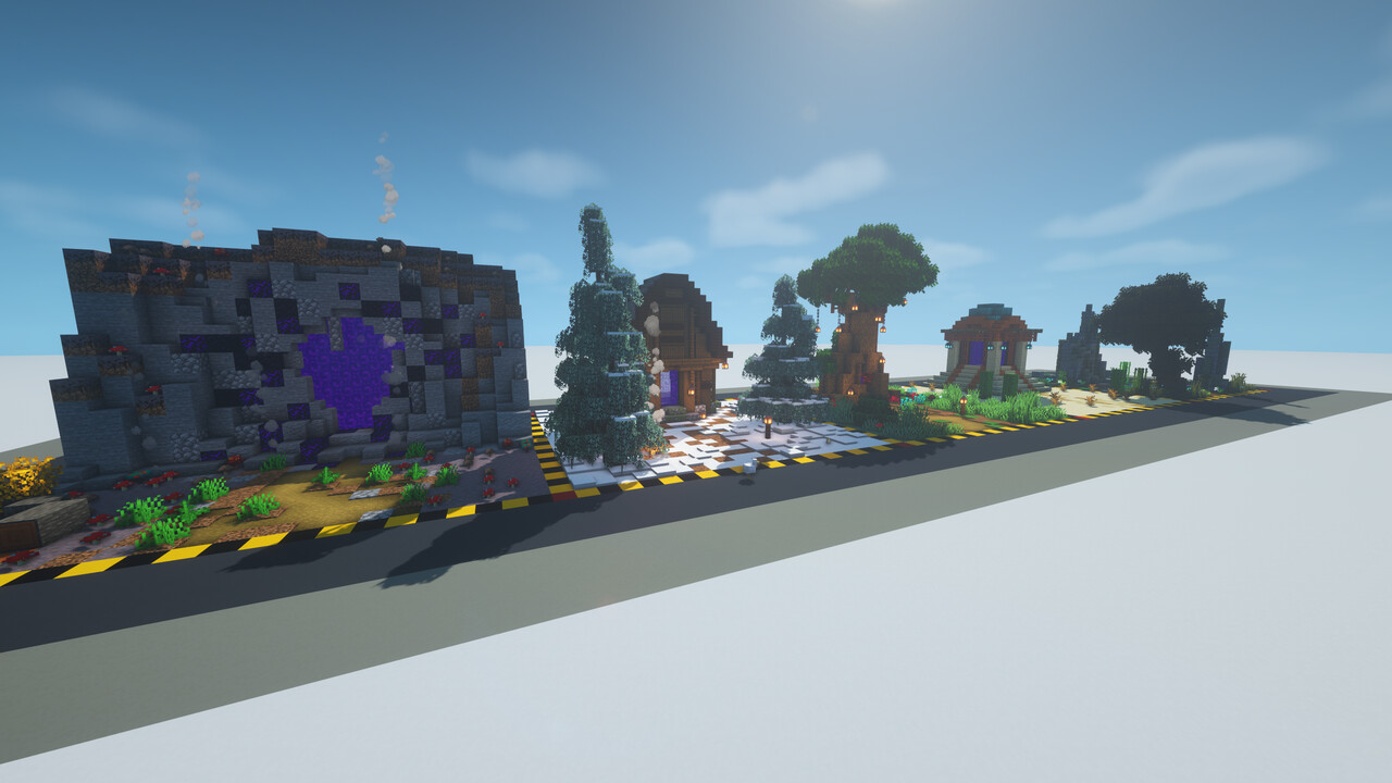 5 Biome Themed Nether Portal Designs For Your World [Download ...