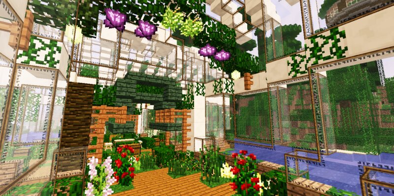 The Jungle Conservatory Minecraft Map