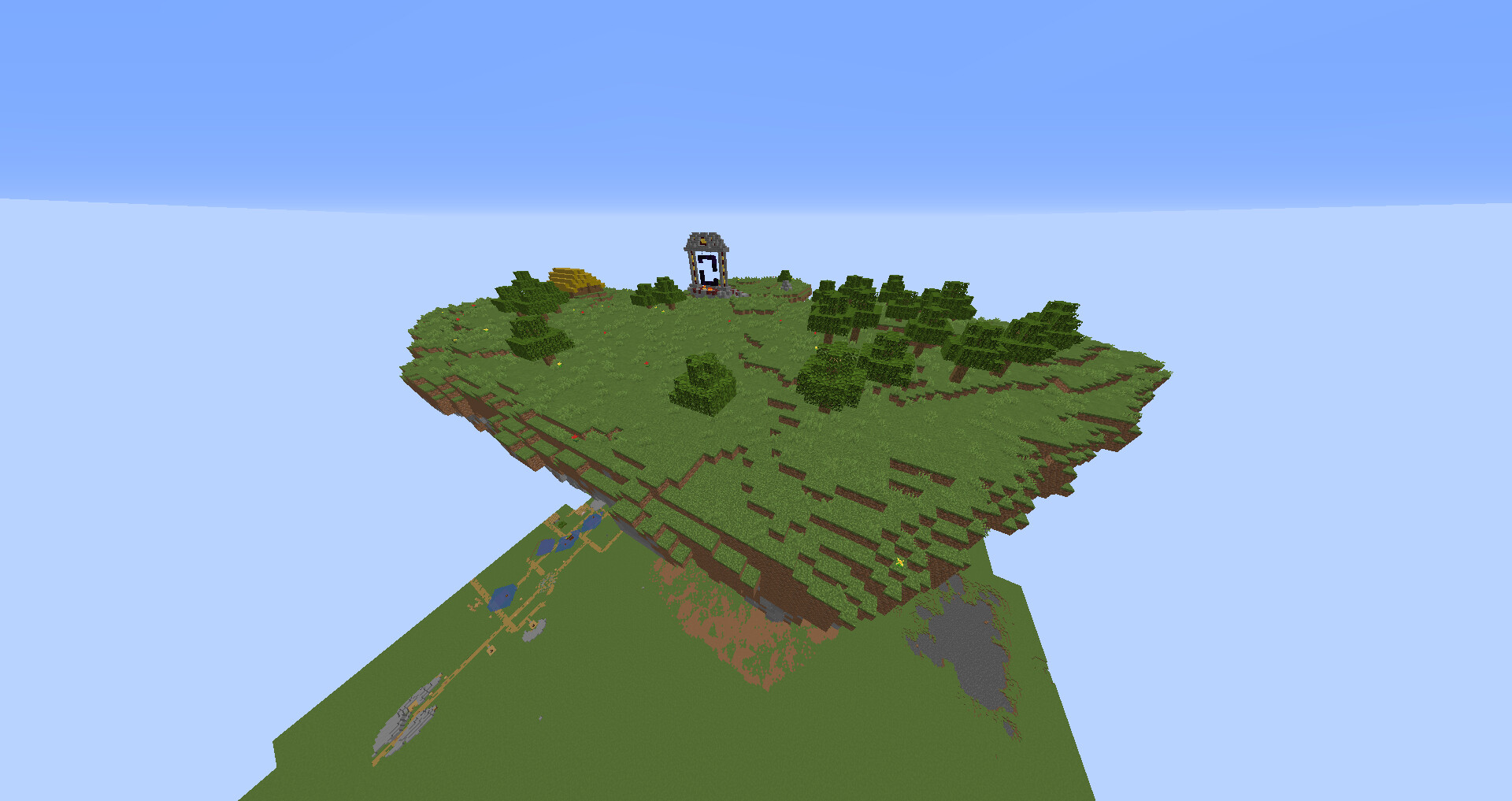 Floating Island Minecraft Map