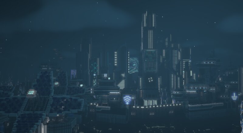 |⚡| Microchip District Minecraft Map