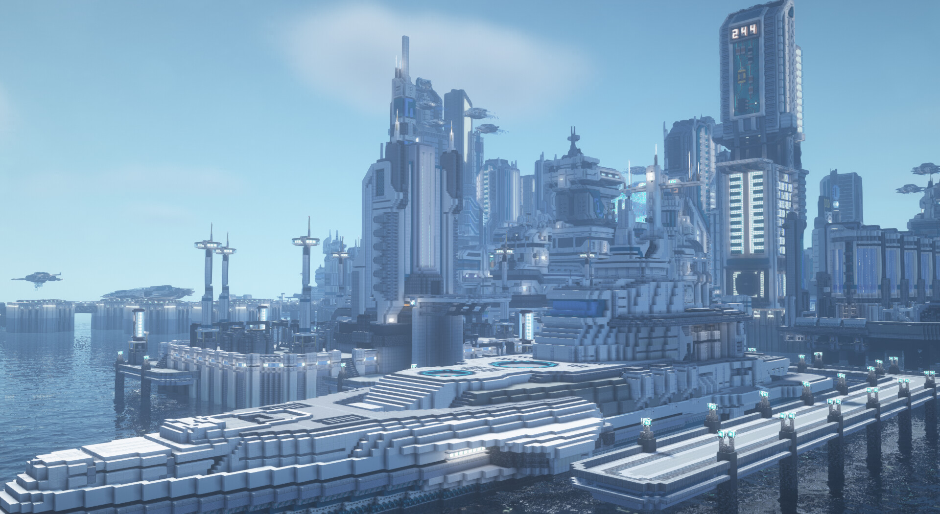 |⚡| Microchip District Minecraft Map