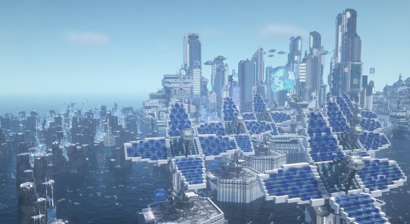 |⚡| Microchip District Minecraft Map