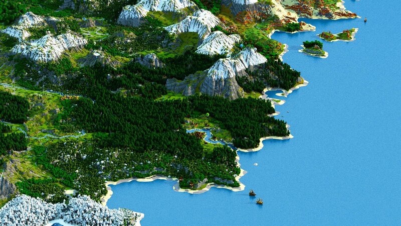 🌟 Gerohall - (Download, 4k, 1.17+,Java & Bedrock, Multibiome Minecraft ...