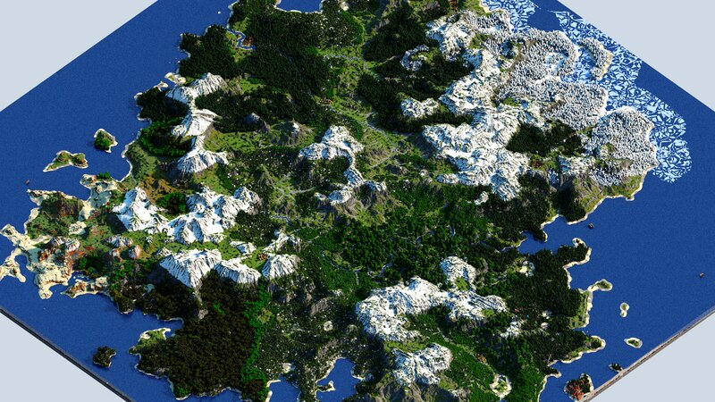 🌟 Gerohall - (Download, 4k, 1.17+,Java & Bedrock, Multibiome Minecraft ...