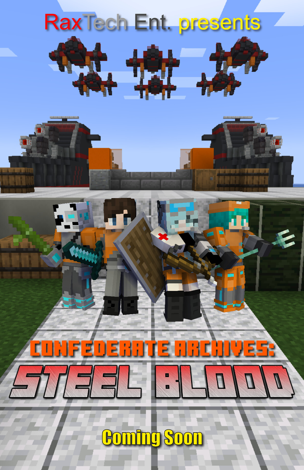 Confederate Archives: Steel Blood [1.18.1] Minecraft Map